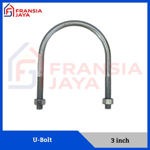 Jual U Bolt Galvanis 3 inch Ubolt Clamp Klem Pipa - Kota Depok - TB ...