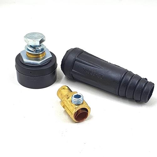 Jual Konektor Mesin Las Male Female 35-50 mm / Connector Kabel Las 35 ...