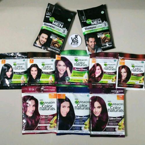 Jual Garnier Color Naturals Pewarna Rambut Cat Semir ShampooColor Men ...