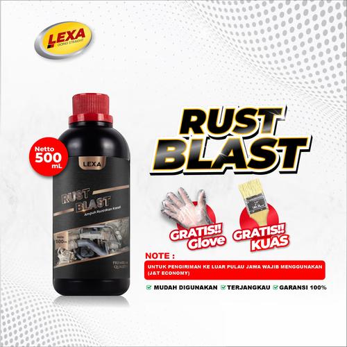 Jual RUST BLAST Pembersih kerak mesin motor mobil RUST REMOVER - 500ml ...