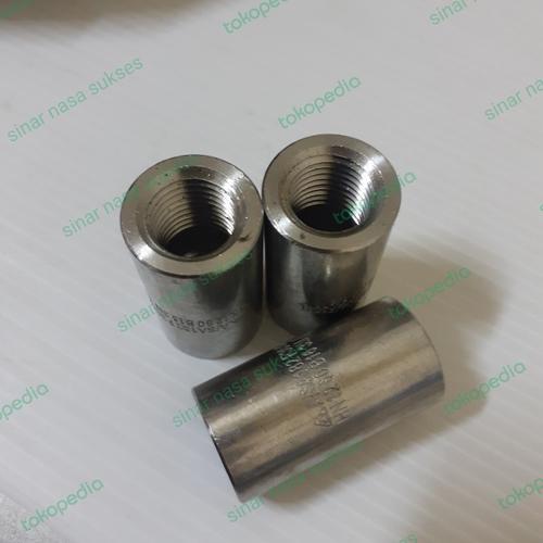 Jual Socket coupling ss304 class 3000 drat 1" inch NPT stainless steel ...