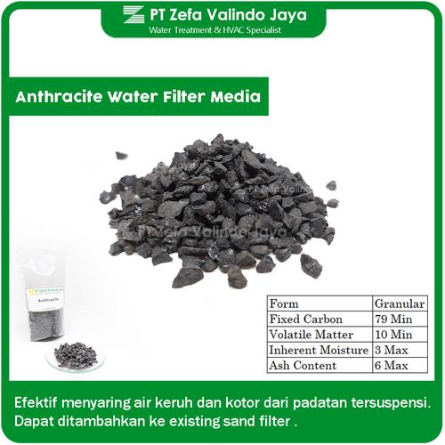 Jual Batu Antrasit Media Filter Penjernih Air 25kg - 4 - 8 mesh - Kab ...