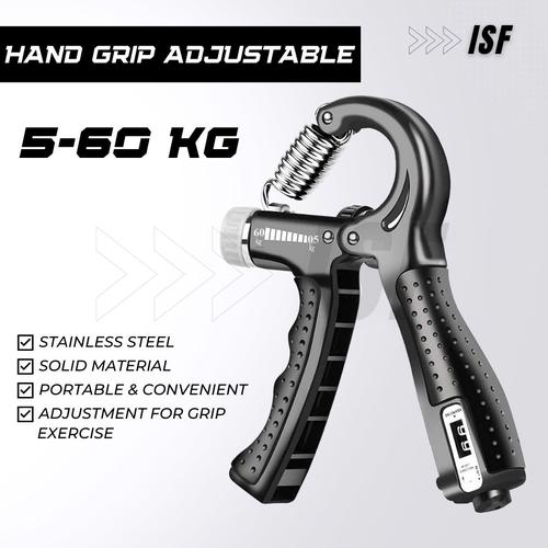 Promo Hand Grip Handgrip Adjustable 5-60 kg Alat Latihan Otot Penguat ...