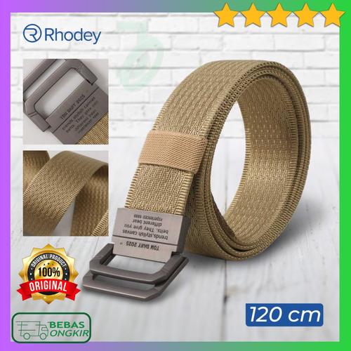Jual Gasper Ikat Pinggang Pria Canvas Buckle Belt Rhodey Craftman ...