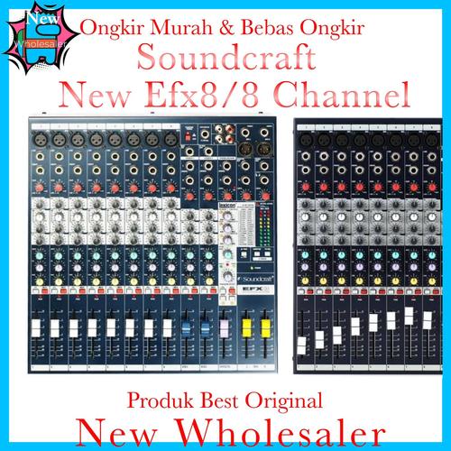 Jual Mixer Audio soundcraft Efx8 Ace channel Efx 8 garansi 1 tahun - Jakarta Barat ...