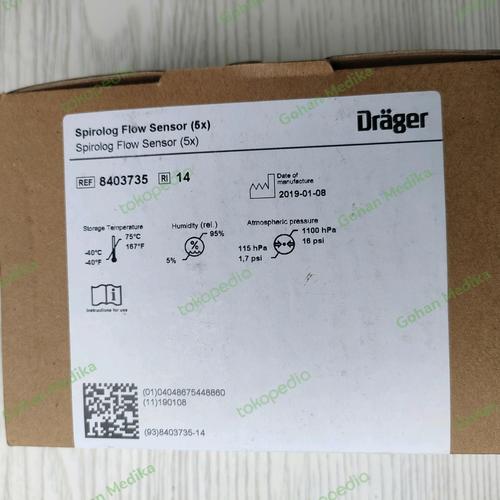 Jual spirolog flow sensor drager - Kota Tegal - Gohan Medika | Tokopedia