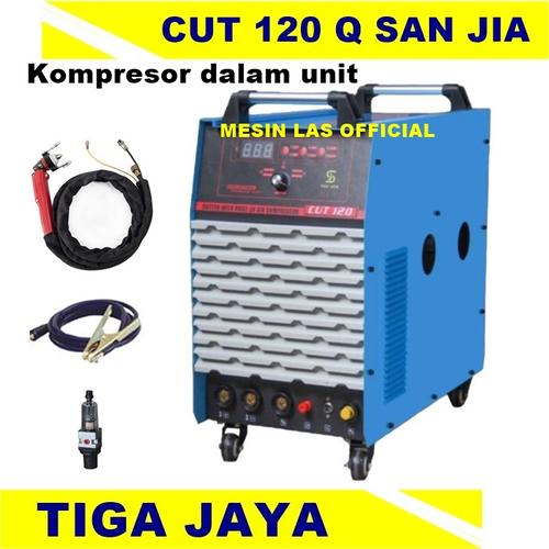 Jual Mesin Las Potong Plasma Cutting CUT 120 A Tiga Jaya + Kompresor ...