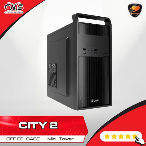 Jual Casing PC Komputer Office Hose City 2 Mini Tower Include Psu 380w ...