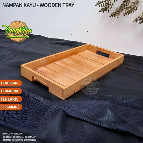 Jual Termurah nampan kayu baki kayu wooden Tray kotak seserahan tray ...