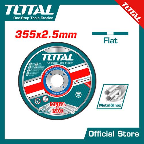 Promo TOTAL Mata Gerinda 355mm(14") cutting disc for metal TAC2253551 ...