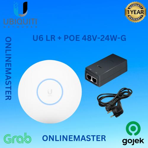 Jual Ubiquiti U6-LR-US UniFi 6 Long-Range Access Point - U6LR + POE ...