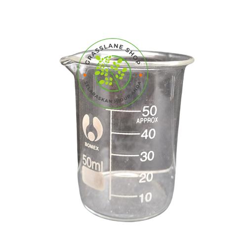 Jual Beaker Glass Kaca 50ml Gelas Kimia 50 ml RRC - Jakarta Barat ...