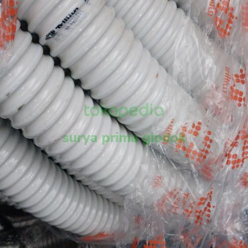 Jual selang flexible udara pvc duct hose 3"(75mm) vacum serbuk 1 roll ...