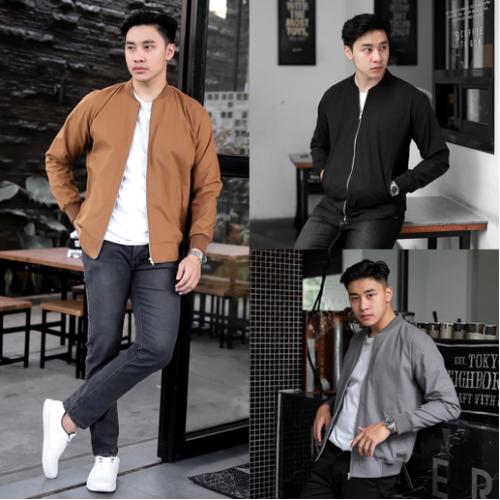 Jual Libra Jaket Bomber Pria Cowok Dewasa Kanvas Keren Viral Distro ...