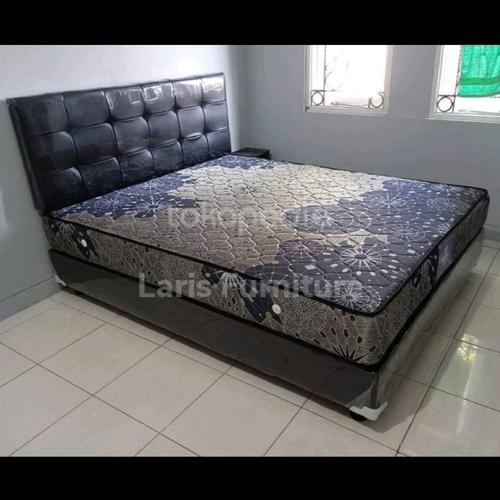 Jual spring bed bigline by bigland -160x200 full set gratis bantal 2bh ...