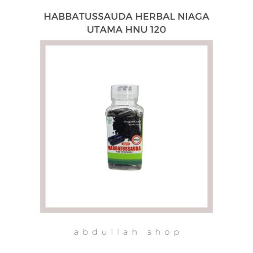 Jual HABBATUSSAUDA Herbal Niaga Utama HNU 120 Kapsul | Habatusauda ...
