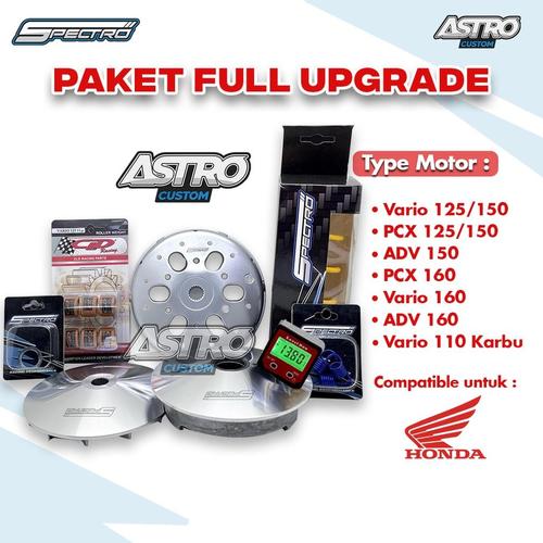Jual New Full Spek Cvt Upgrade Pcx 150 Pcx 160 Adv 150 Adv 160 Lokal ...
