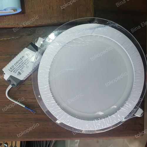 Jual Downlight LED Panel Glass 18W LED Panel Downlight Kaca 18Watt ...