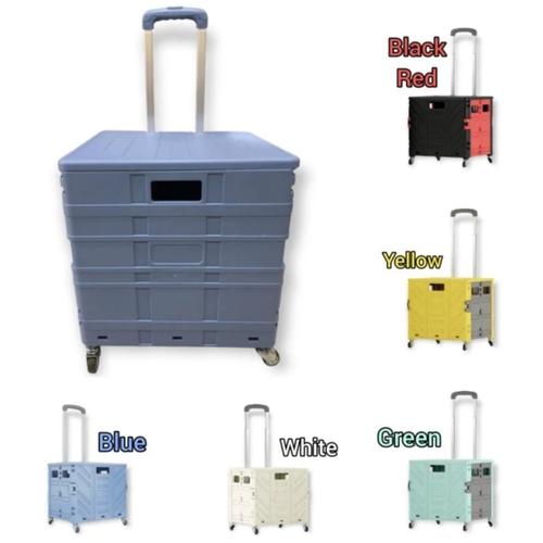 Jual Folding Pet Trolley 75Liter - Stroller Box Dorong Lipat Hewan Dog ...