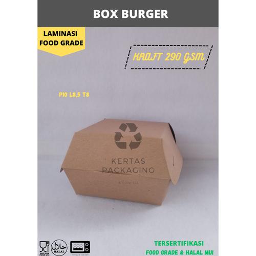 Jual Box Burger / Dus Burger / Kemasan Burger / Wadah Burger / Tempat ...