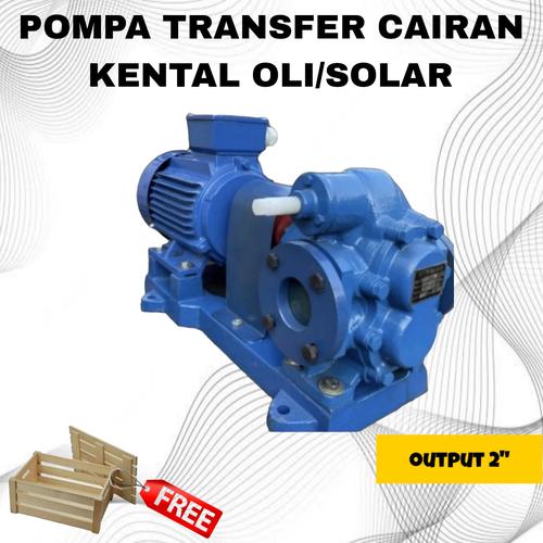 Jual POMPA GEAR PUMP ROTOR RK200 5,5HP 4KW POMPA OLI / SOLAR OUTPUT 2 ...