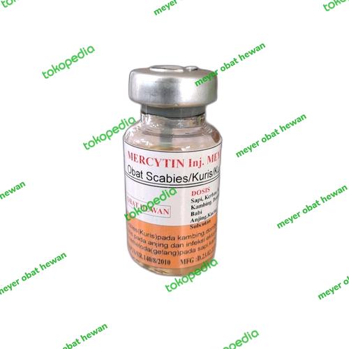 Jual MECYTIN inj meyer/obat scabies.budug.kuris .kudis.kutu - Kab ...