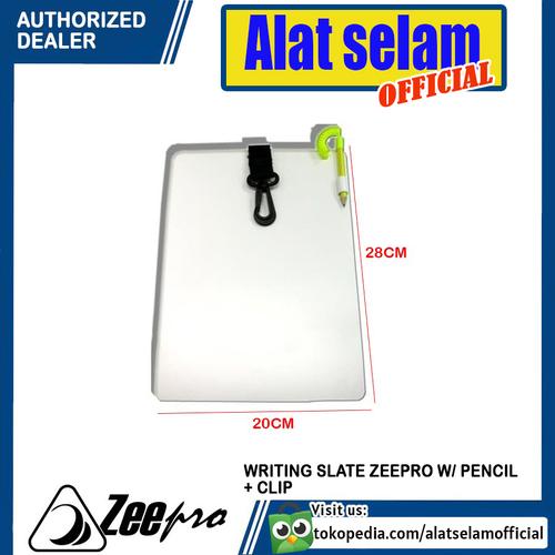 Jual Writing Slate Zeepro Papan Buku Tulis Waterproof Diving 28cm X 20cm - Kota Surabaya - Alat ...