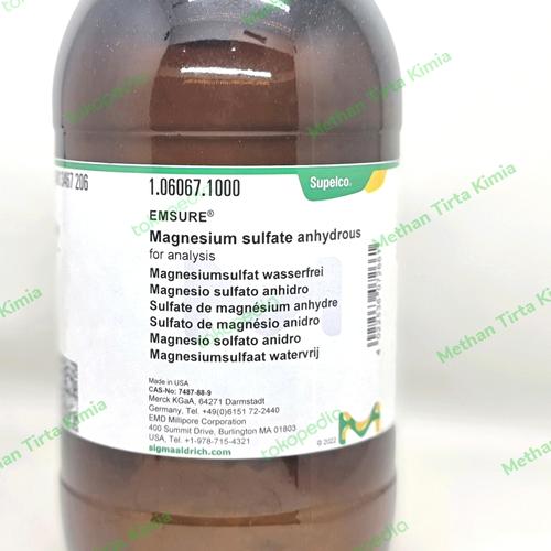 Jual Magnesium sulfate Merck 1.06067 Magnesium sulfat anhydrous Ecer ...