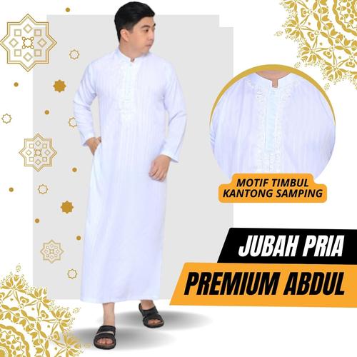 Jual Baju Muslim Jubah Gamis Pria Kurta Pakistan Putih Lengan Panjang ...