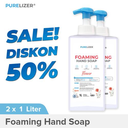 Jual PAKET Foaming Hand Soap 2 x 1 Liter Sabun Cuci Tangan Hand Wash ...