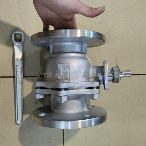 Jual ball valve flange stainless 304 jis 10k 1/2 " inchi DN15 - Jakarta ...