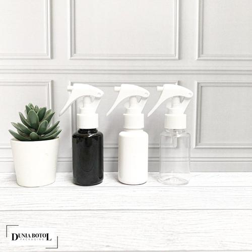 Jual Botol Trigger Spray Putih 70ml Tubular Plastik Packaging DB - Kab ...