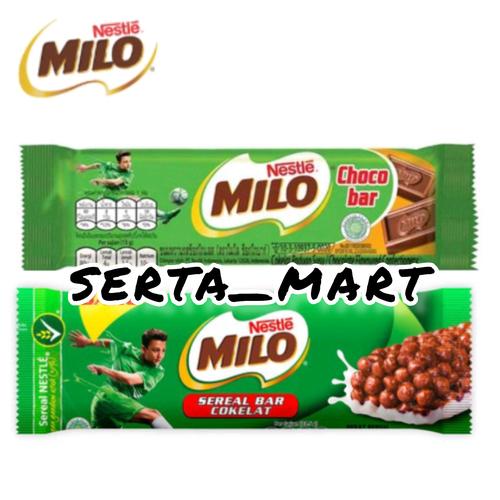 Jual Milo Sereal Bar Cokelat 23gr - Milo Choco Bar 15gr - Milo Cereal ...