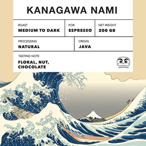 Jual Kanagawa Nami Coffee Beans for Espresso 200 gr / Biji Kopi Java ...