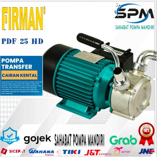 Jual Firman FDP 25 HD pompa cairan kental solar minyak oli FDP 25 HP ...