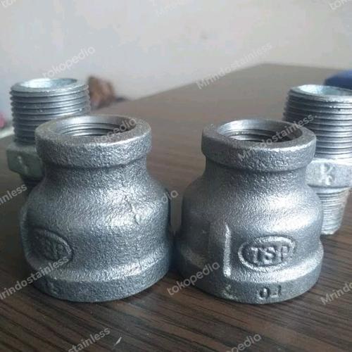 Jual sock reducer galvanis 1" x 3/4" Inch / Drat galvanis - Jakarta ...