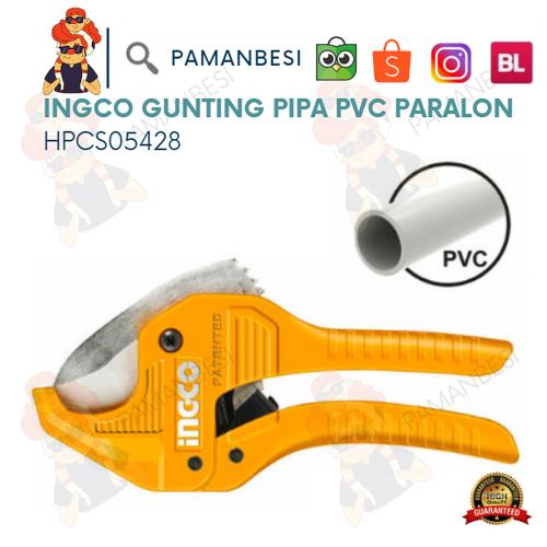 Jual Gunting Pipa PVC (3-42mm) Potong Paralon Pipe Cutter INGCO HPCS05428 - Jakarta Pusat ...