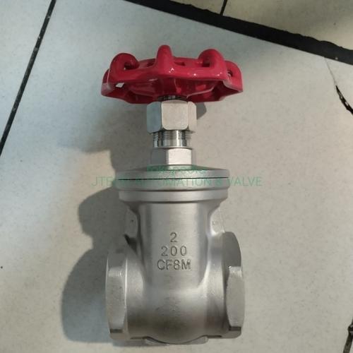 Jual gate valve stainless ss316 drat dalam 1/2 " inch DN 15 - Jakarta ...