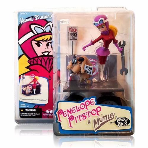 Jual [McFarlane] Wacky Races - Penelope Pitstop & Muttley - Jakarta ...