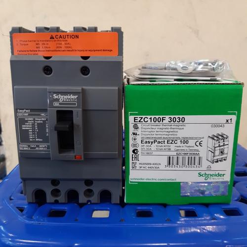 Jual MCCB EasyPact EZC100F Schneider 3P 30A 10kA - EZC100F3030 - Jakarta Pusat - CAHAYA ...