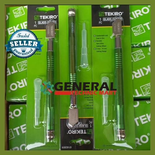 Jual TEKIRO- Pisau Pemotong Kaca & Keramik / OIL GLASS CUTTER - Jakarta ...