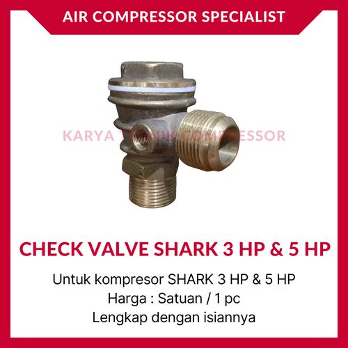 Jual Check Valve Kompresor Udara SHARK 3 HP & 5 HP - Kota Surabaya ...