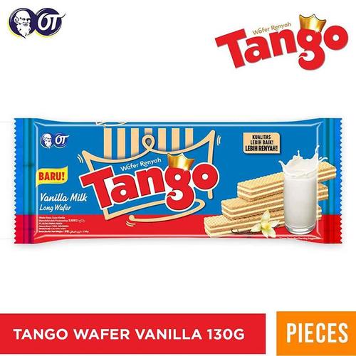 Jual Ready Tango Vanilla Milk Long Wafer Wafer Panjang Rasa Susu Vanila ...