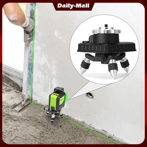 Jual Laser Level 3d 12 Line Rotary Base 360° Tripod Stand Bracket Base ...