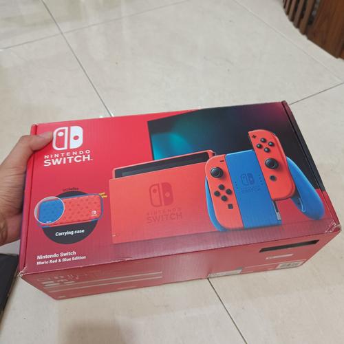 Jual dus dock grip carrying case copotan v2 Mario red blue Nintendo ...