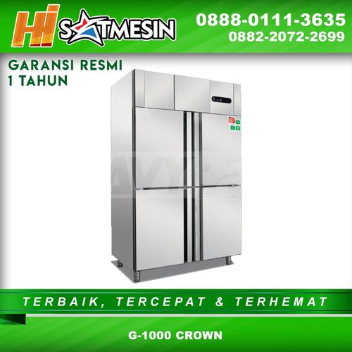 Jual S/S Crown Upright Chiller 4 Pintu G1000 / G 1000 - Lemari ...
