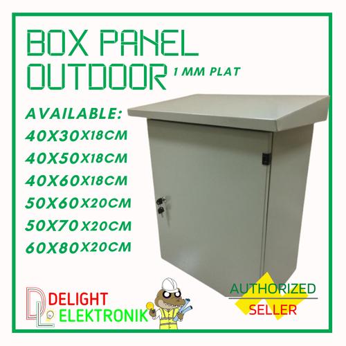 Jual BOX PANEL OUTDOOR 30x20 40x30 40x50 40x60 50x60 50x70 60x80 1mm ...