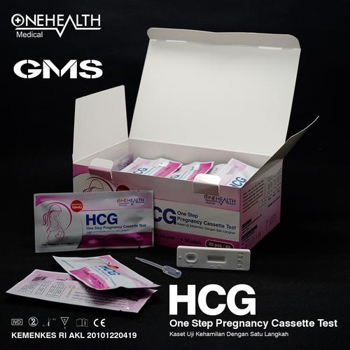 Jual Test Pack Kehamilan Cassete Onehehealth Per Pcs / HCG Test Pack ...