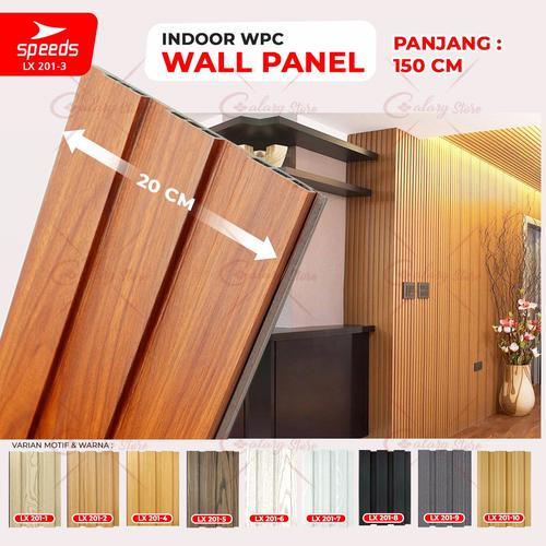 Promo SPEEDS Wood Panel Wall Panel WPC 3D Hiasan Dinding Ruangan 201-3 ...
