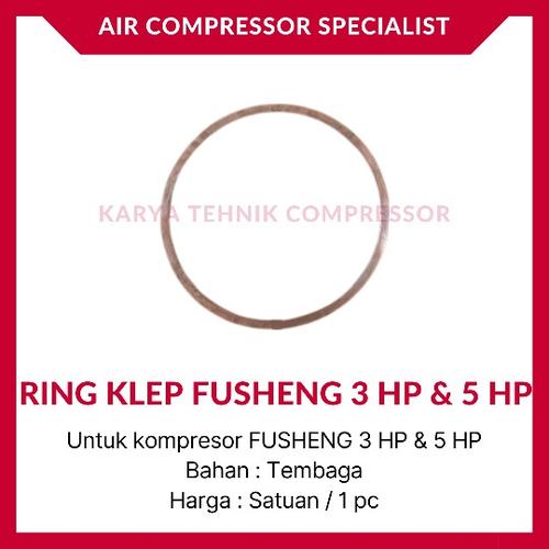 Jual Ring Tembaga Klep / Valve Seat Gasket Kompresor Udara FUSHENG 3 ...